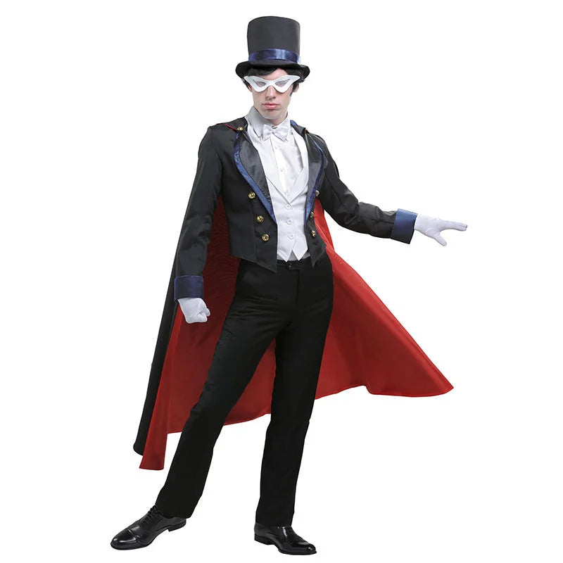 Anime Cosplay Costume Adult Men Tuxedo Dinner Clothes Full Suit Unifor ...